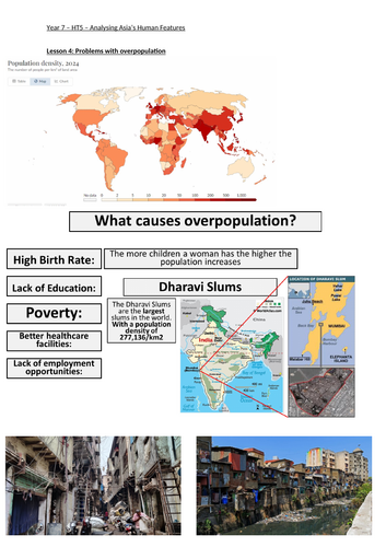 Problems with overpopulation - KS3 (Key Stage 3) | Teaching Resources
