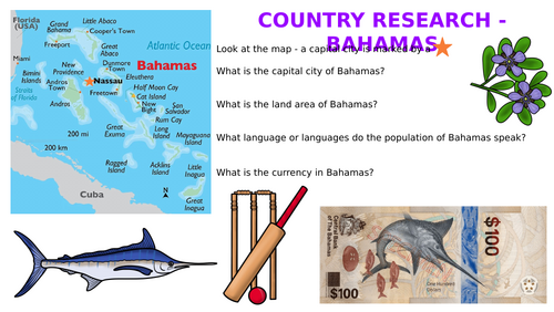 BAHAMAS - Country Research Project (Google Slides™) | Teaching Resources