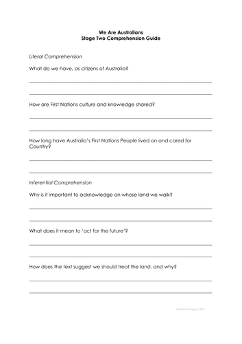 HUGE Resource Bundle - We Are Australians - Student Workbook - Task ...