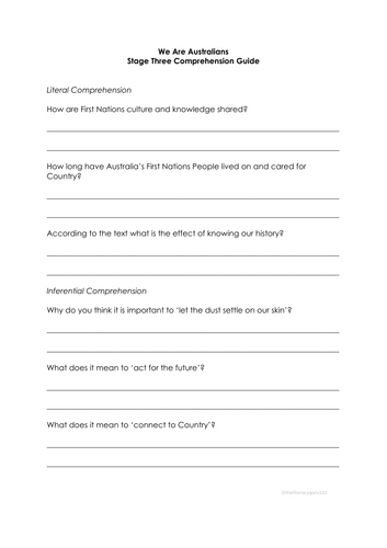 HUGE Resource Bundle - We Are Australians - Student Workbook - Task ...