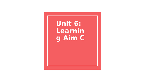 Child Development Unit 6 - LAC | Teaching Resources