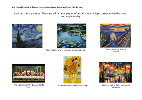 ASDAN Transition Challenge - Expressive Arts | Teaching Resources