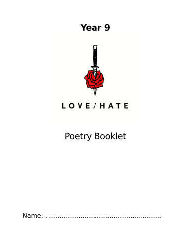 Year 9 Poetry Unit | Teaching Resources