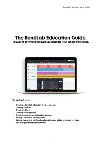 BandLab Education Setup Guide | Teaching Resources