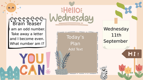 Welcome Your Class Each Morning with These Engaging PowerPoint Slides ...