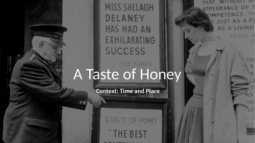 A Taste of Honey Full SOW GCSE | Teaching Resources