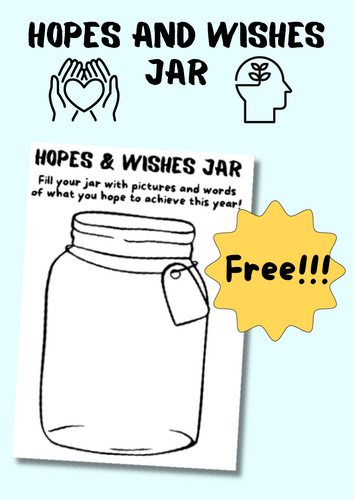 FREE Hopes and Wishes Back to School Jar | Teaching Resources