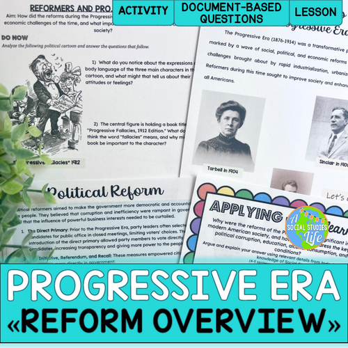 Progressive Era Reforms Overview | Teaching Resources