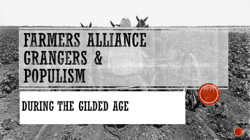 Gilded Age Farmer Issue Notes | Teaching Resources
