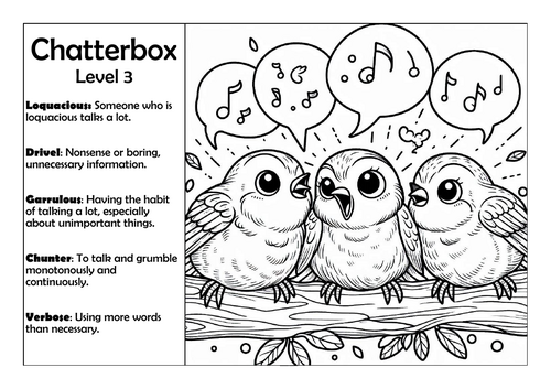 Word of the Day Workbook - Chatterbox - Level 3 | Teaching Resources