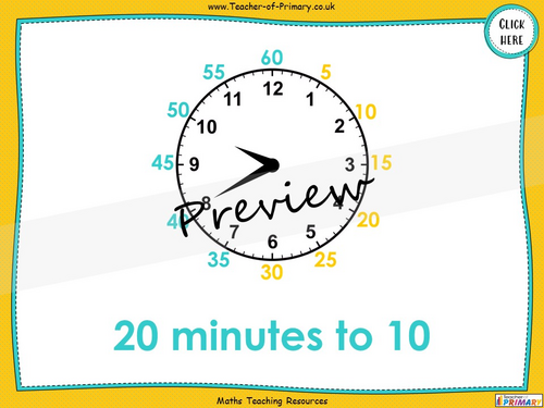 Telling the Time - Year 3 | Teaching Resources