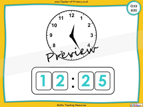 Telling the Time - Year 3 | Teaching Resources