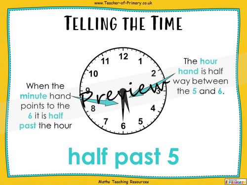 Telling the Time - Year 3 | Teaching Resources