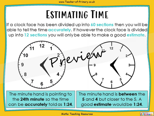 Telling the Time - Year 3 | Teaching Resources