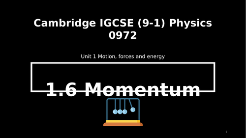 Unit 1 Motion, Forces and Energy | Teaching Resources