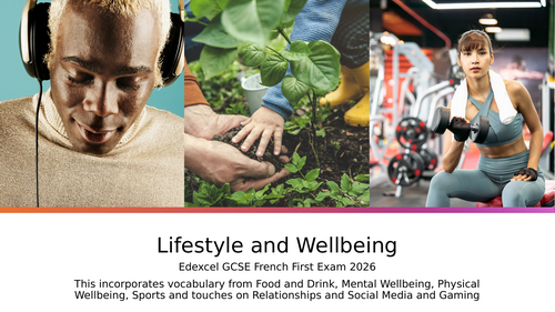 Lifestyle and Wellbeing - Edexcel French 2026 | Teaching Resources