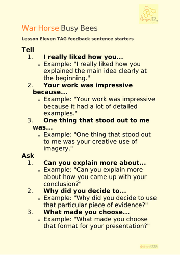 War Horse Complete English Scheme for Y5/6 | Teaching Resources
