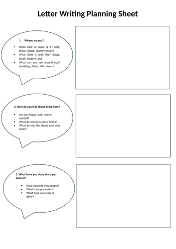 KS3 Letter Writing Based on Experiences of WWII Evacuee Child ...
