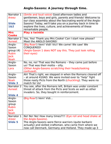 Engaging and Exciting Year 5/6 Class Assembly: Beowulf | Teaching Resources