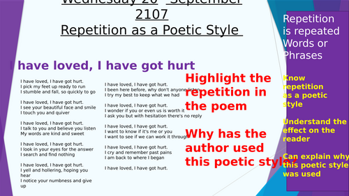 Introduction to Poetry - Complete SOL | Teaching Resources
