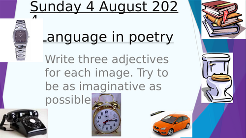 Introduction to Poetry - Complete SOL | Teaching Resources