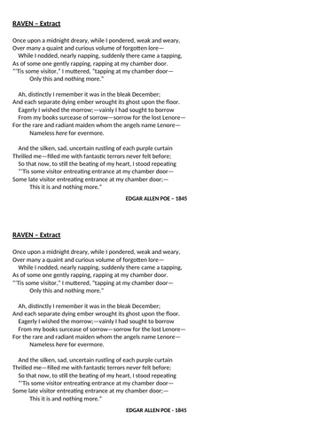 Introduction to Poetry - Complete SOL | Teaching Resources