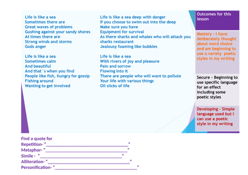 Introduction to Poetry - Complete SOL | Teaching Resources