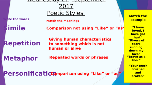 Introduction to Poetry - Complete SOL | Teaching Resources