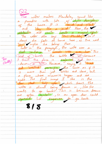 Readin Paper 1 SOL for Language GCSE | Teaching Resources