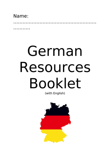 KS3 German resource booklet (with English) | Teaching Resources