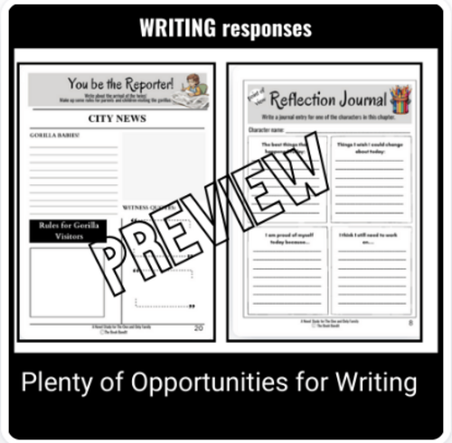 THE ONE AND ONLY FAMILY Novel Study | Teaching Resources