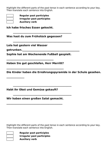 New GCSE German (2024) - AQA - 2.1F (Wir essen gern!) - Full lessons ...