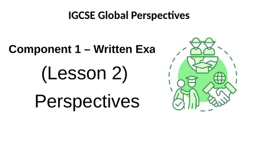 Cambridge IGCSE Global Perspectives 0457 | Teaching Resources