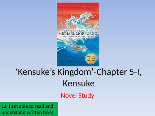 Kensuke's Kingdom Novel Study (Creative Writing Outcome) | Teaching ...
