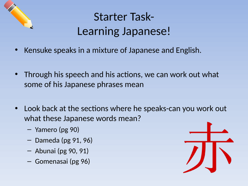 Kensuke's Kingdom Novel Study (Creative Writing Outcome) | Teaching ...