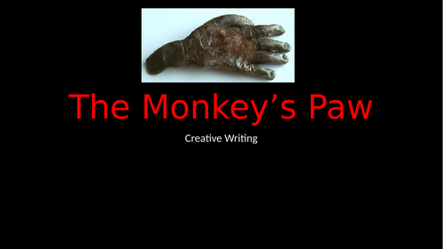 Horror Short Story Writing (Don't Ask Jack/The Monkey's Paw) | Teaching ...