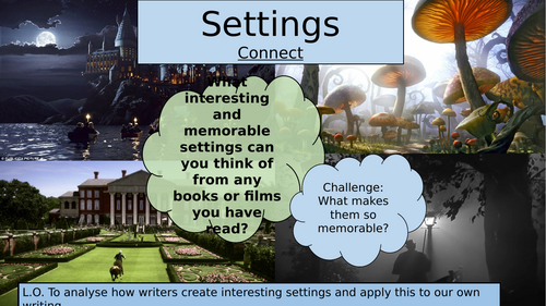 Creative Writing - Setting The Dark Heart of Italy | Teaching Resources