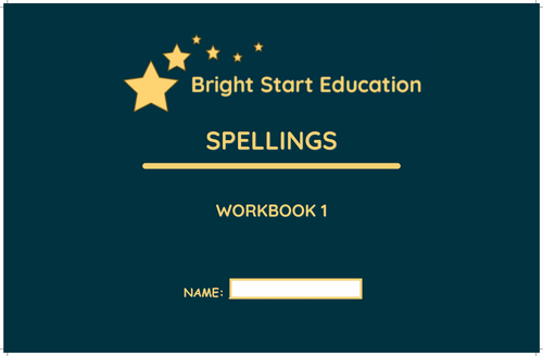 Spelling Workbook 1 (Part of a set - 3 workbooks per year) | Teaching ...