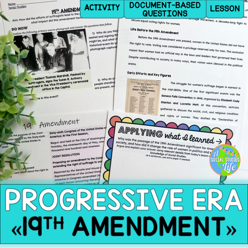 19th Amendment | Teaching Resources