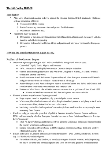 A-level Edexcel History Edexcel, Britain: Losing and Gaining an Empire ...