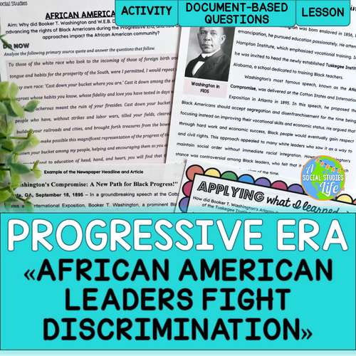 Tuskegee Institute, Booker T. Washington, W.E.B. DuBois, Progressive ...