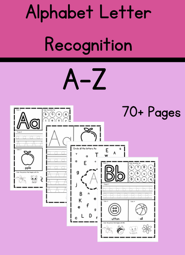 Alphabet letter formation and recognition A-Z: Bumper phonics pack ...
