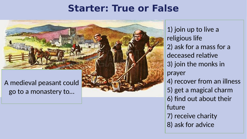 KS3 - Impact of the Reformation on England - Tudor and Stuart 14 ...