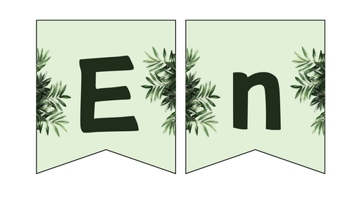 Botanical Nature Themed Classroom Display Resource Pack | Teaching ...