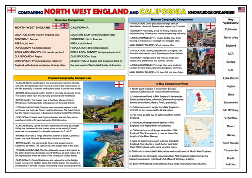 Comparing North West England with other World Regions - Geography ...