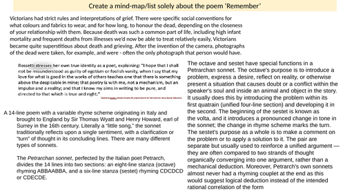 UPDATED Christina Rossetti poetry scheme of work - A level English ...