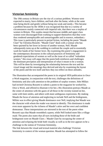 UPDATED Christina Rossetti poetry scheme of work - A level English ...