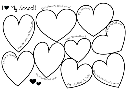 Back to School - About My School - Things I Love About My School ...