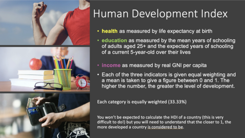 Human Development Index | Teaching Resources