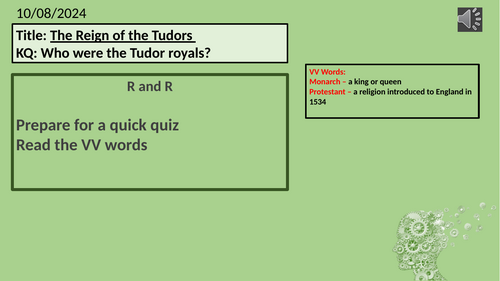 KS3 Tudor Monarchs 11 Lesson pack | Teaching Resources